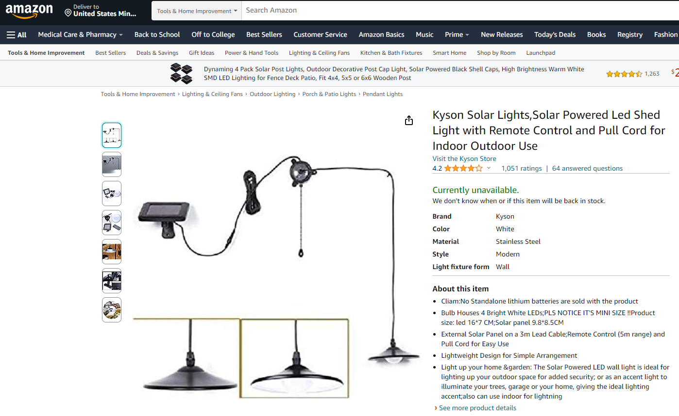 Shedding Light on the 5 Best Solar Shed Lights for 2024